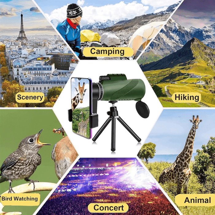 Compact 600x Ultra-Zoom Monocular