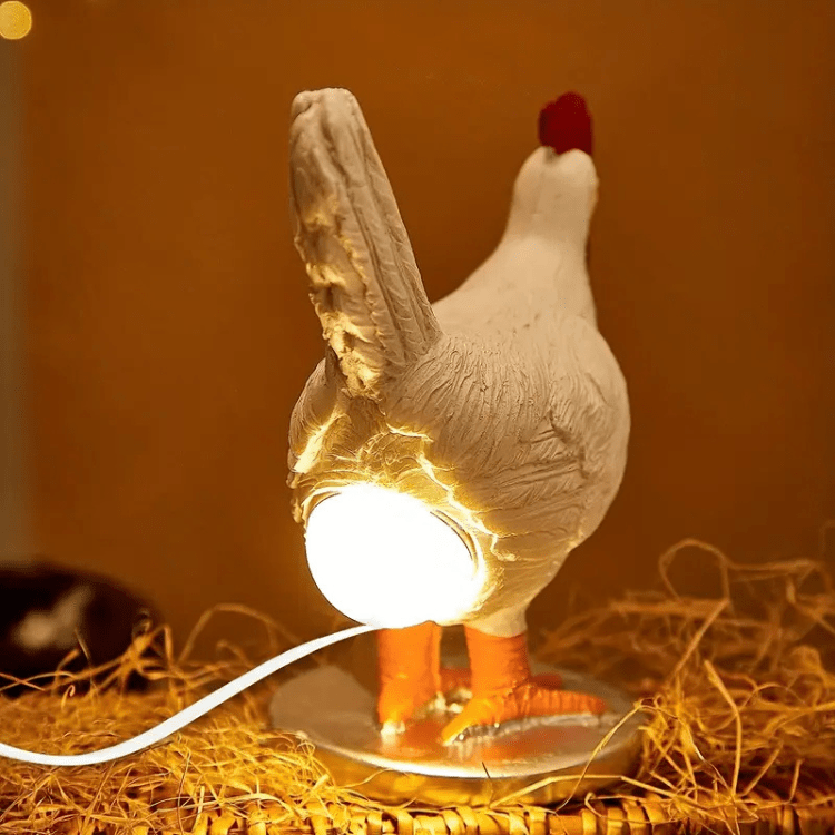 GlowNest Chicken Night Light