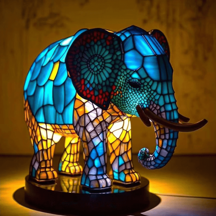 Majestic Elephant LED Lamp