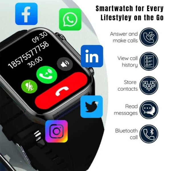 Smart Lifestyle Health Tracking Watch