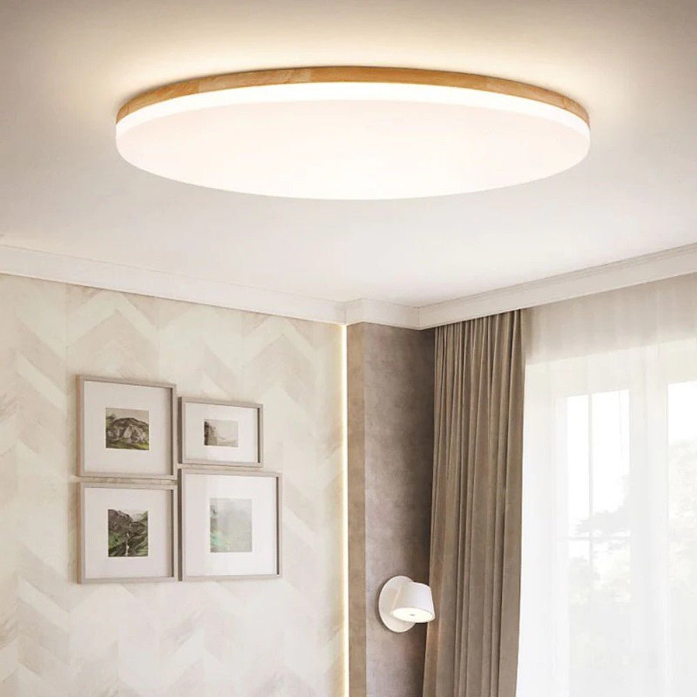 Soft Glow Natural LED Ceiling Lamp