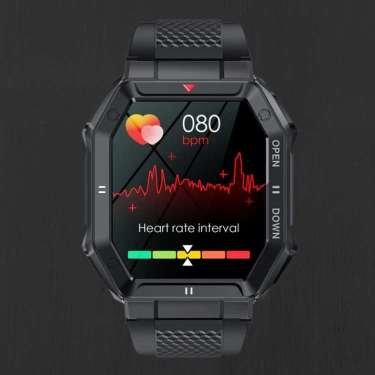 Rugged Military Smartwatch – 20+ Sport Modes, HD Display, 10-Day Batte