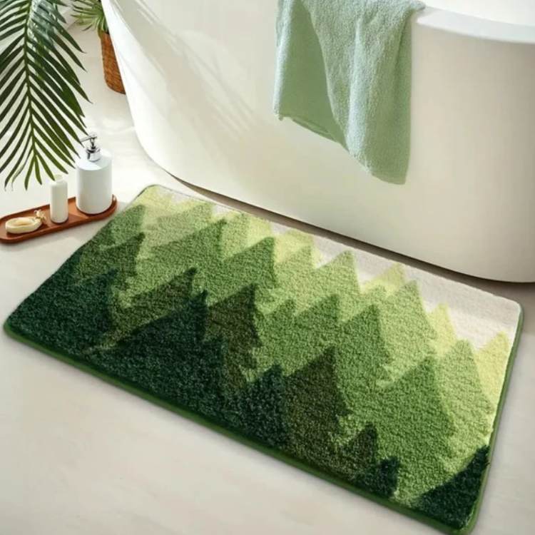 Woodland Microfibre Bath Mat